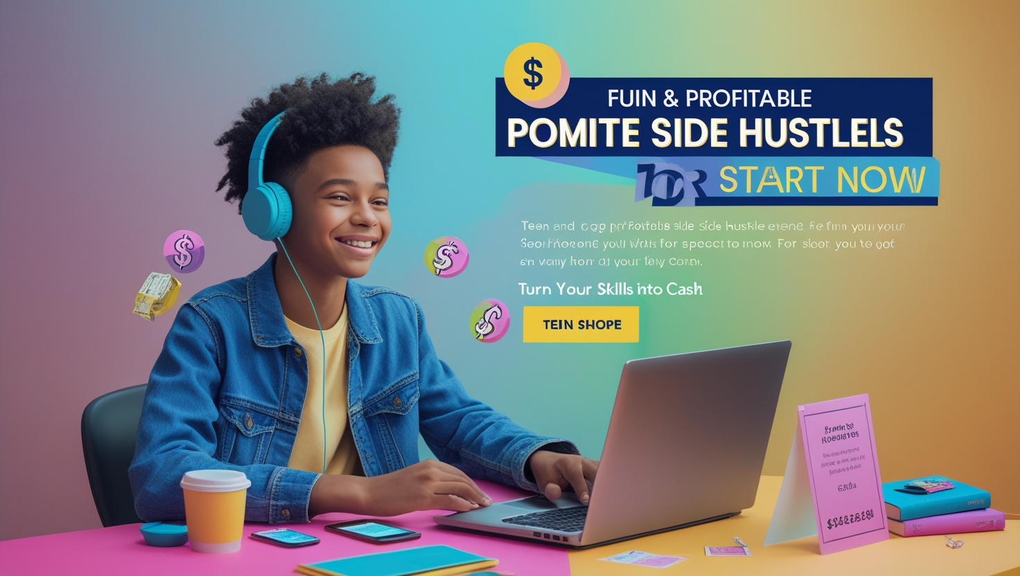 10 Fun and Profitable Side Hustles for Teens - Good Business Ideas for Teens